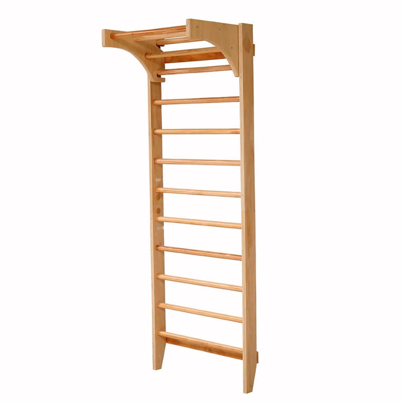 Gymleco Wooden Wall Bars with Chins Rack | A50 Fitness